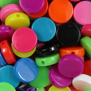 Flat Round (Coin) Craft Beads