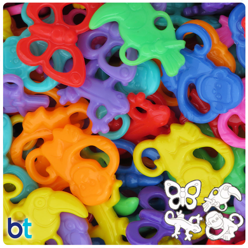 Fun Characters Assorted Plastic Links (2oz)